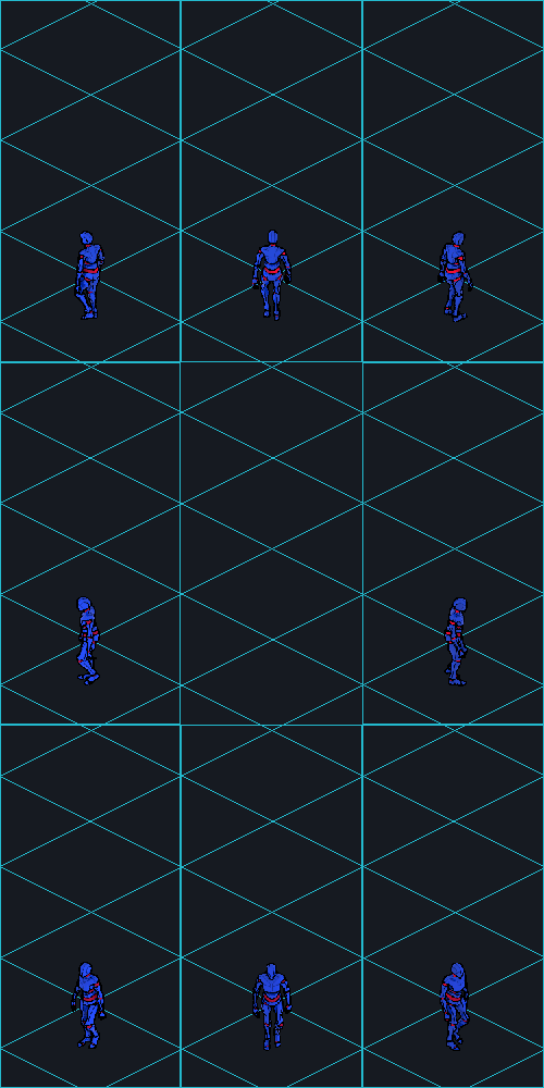 8 Directional Character - Mixamo Dummy by AUTeddy